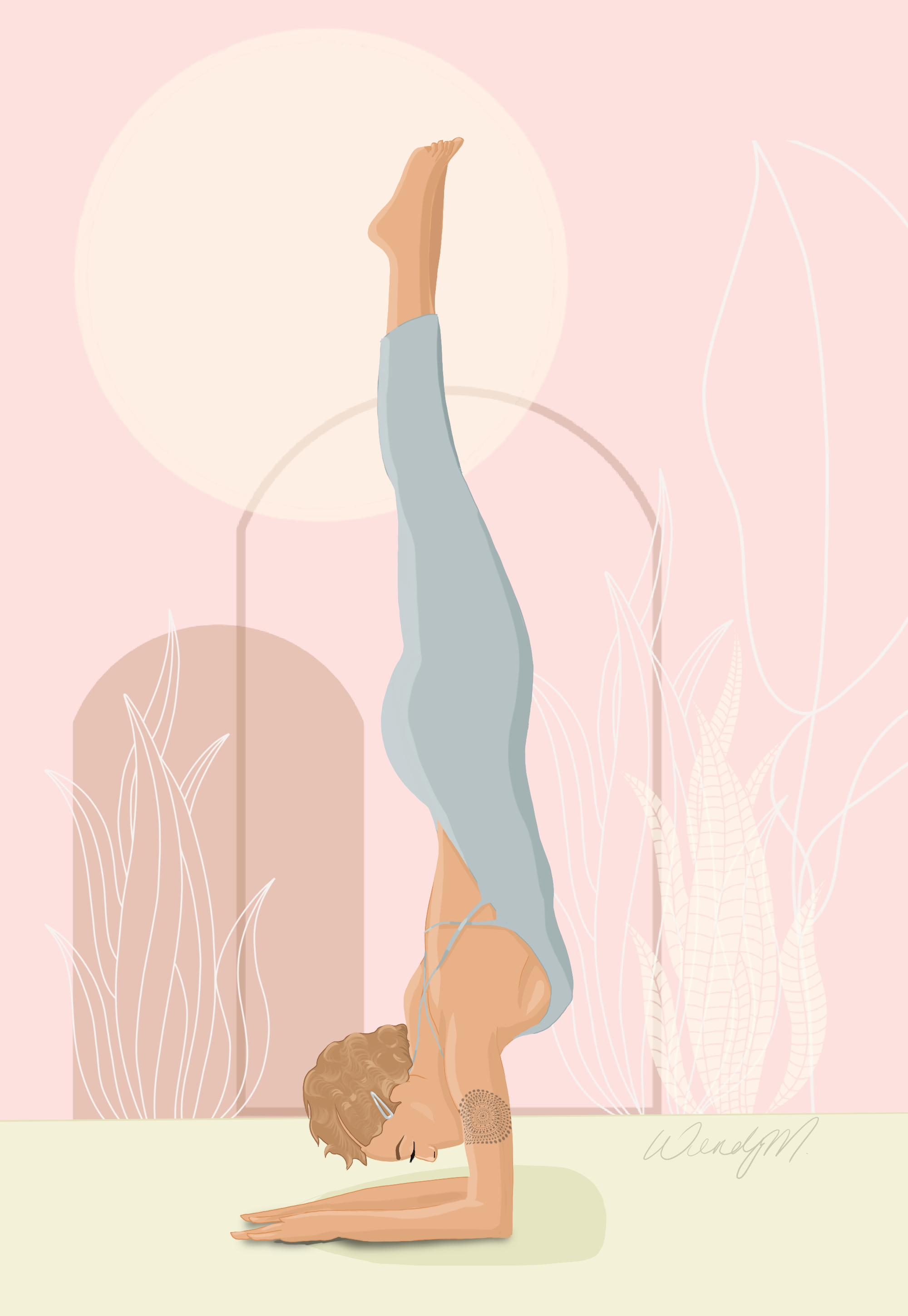 Asana: Pincha Mayurasana – W E N D Y . M E D L E Y